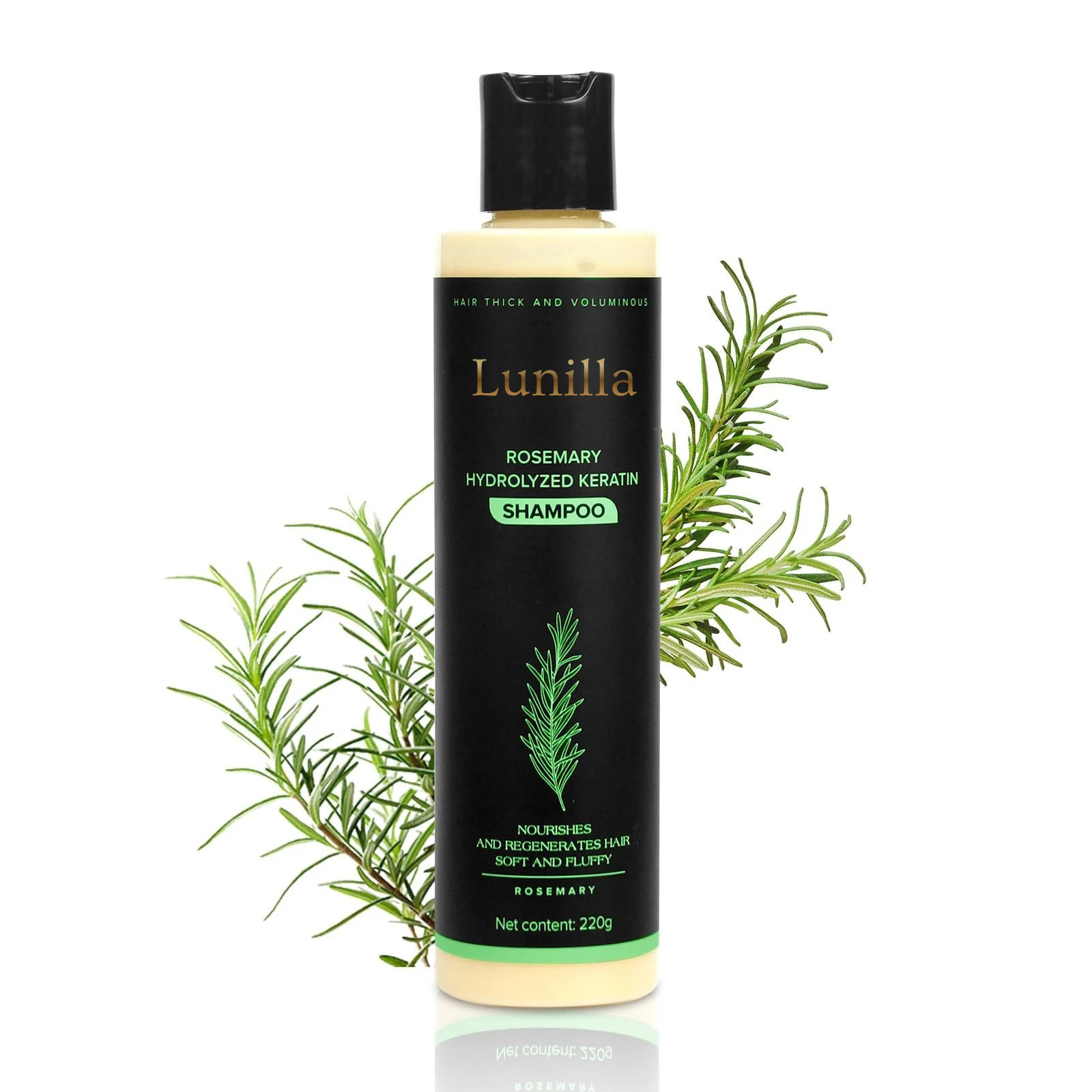 Organic Rosemary Keratin Shampoo – Lunilla